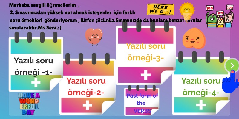 7th grade exam WORK | Genially