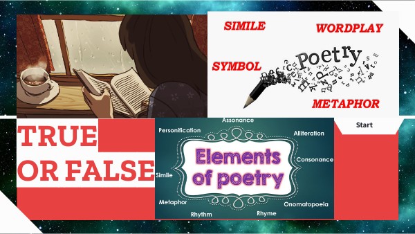 TRUE OR FALSE Literary Quiz