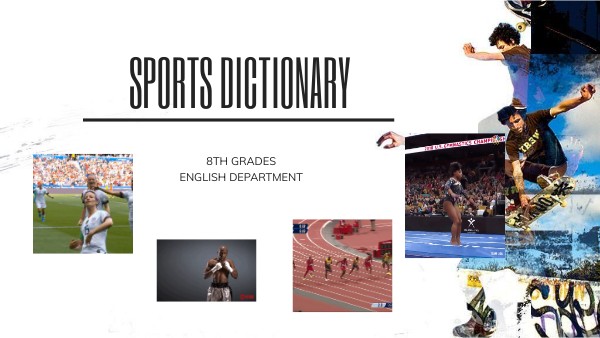 Sports Dictionary 8th Grades