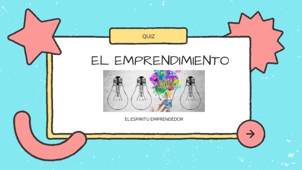 3ro B El Espiritu Emprendedor