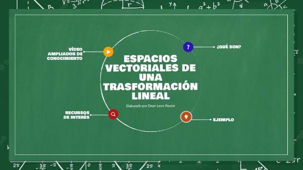 Espacios Vectoriales de una TL