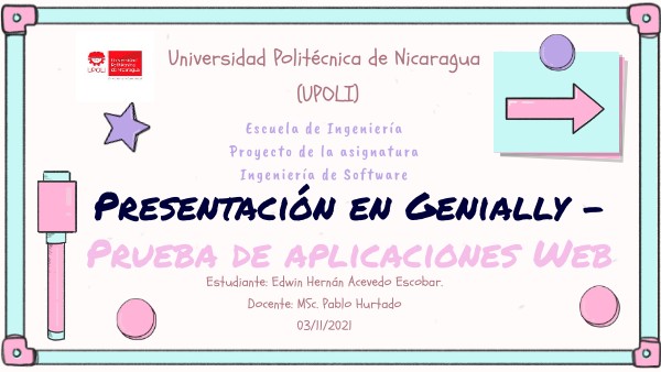 Prueba de aplicación web | Genially
