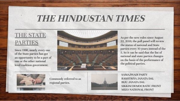 STATE PARTIES (civics activity) | Genially