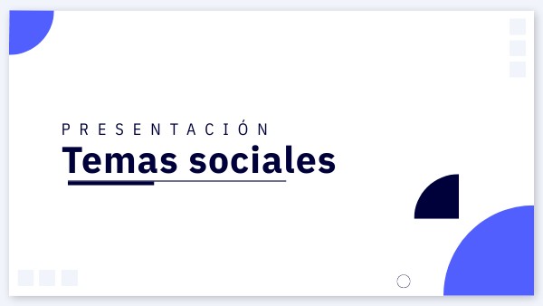 Temas Sociales