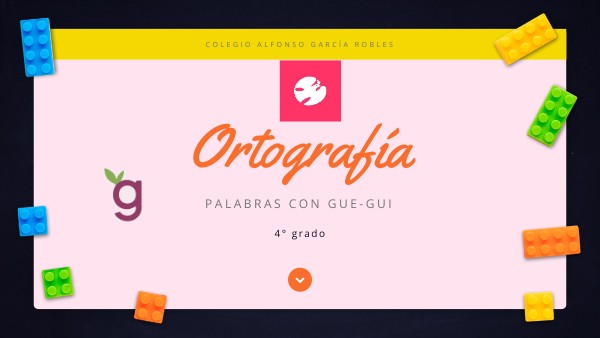 Letra "g" | Genially