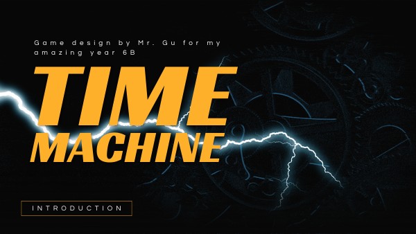 TIME MACHINE BREAKOUT | Genially