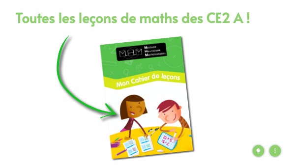 Le Genially des Leçons de Maths CE2A | Genially