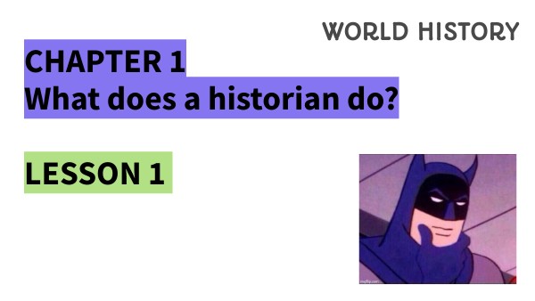 CH 1 LESSON 1- W1 WH
