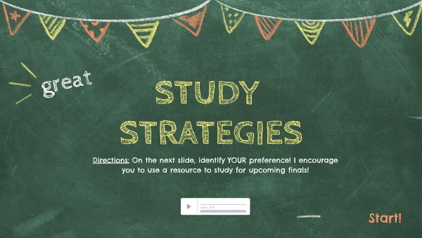 Finals Week Study Resources