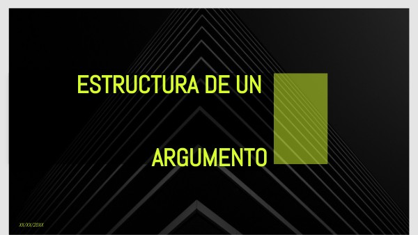 jue 02 Estructura de un argumento | Genially