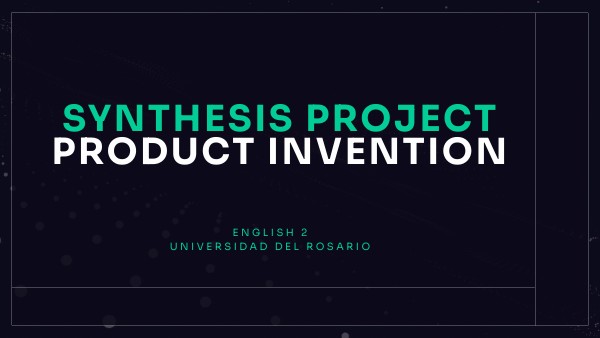 product invention sample english 2