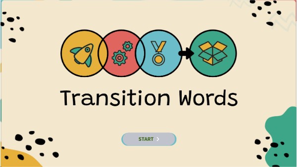 TRANSITION WORDS
