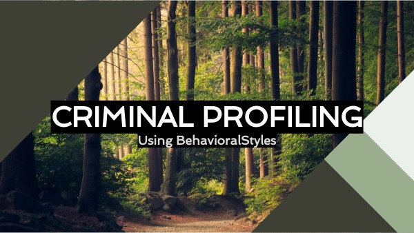 CRIMINAL PROFILING | Genially