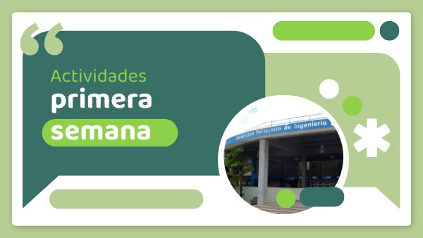 Primera Semana | Genially