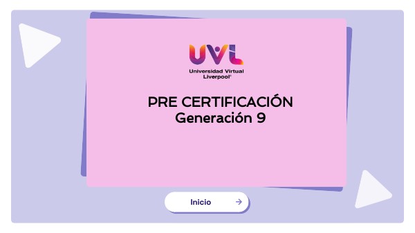 PRE CERTIFICACIÓN G9