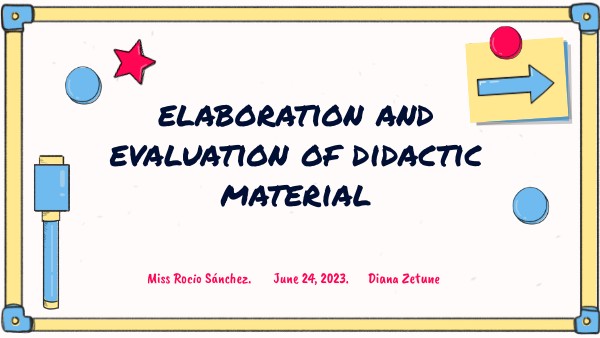 Didactic material elaboration | Genially