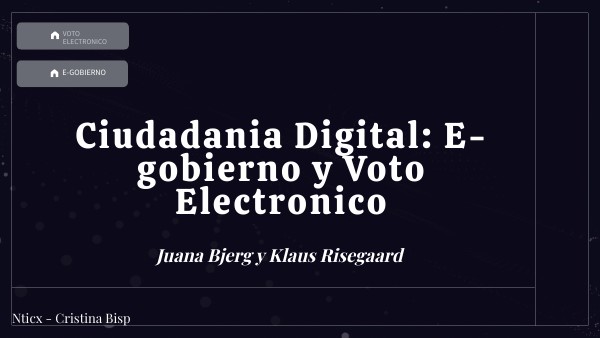 tp nticx risegaard-bjerg | Genially