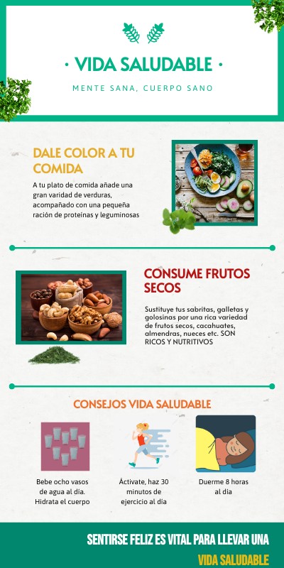 INFOGRAFÍA VIDA SALUDABLE | Genially