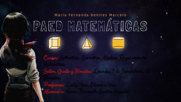 PAED MATEMÁTICAS | Genially