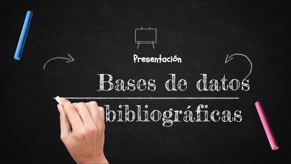 Bases de datos bibliográficas | Genially