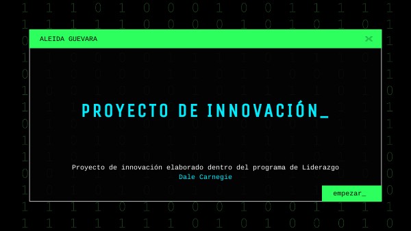 INNOVACIÓN_ALE | Genially