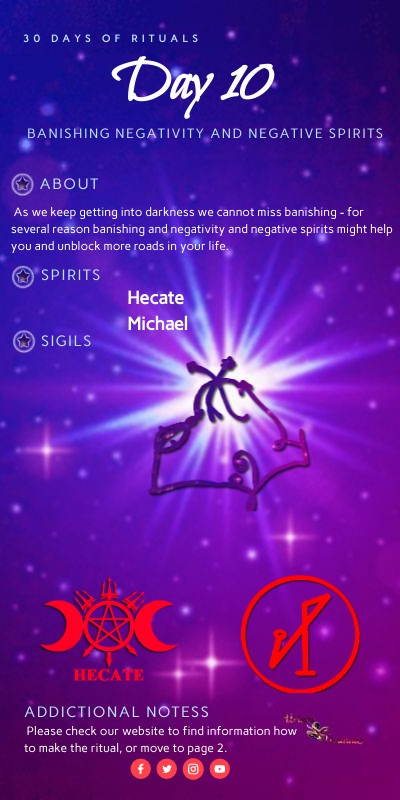 30 DAYS OF RITUALS day 10