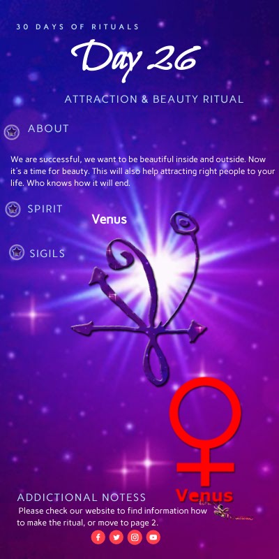 30 DAYS OF RITUALS day 26 | Genially