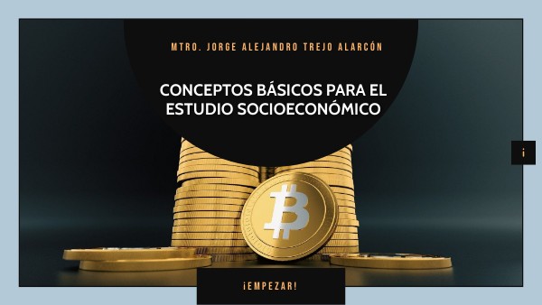 ESDM: Conceptos básicos para el estudio socioeconómico