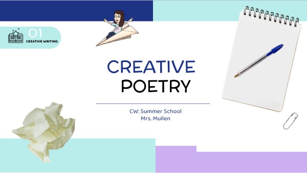 Q2 Creative Writing UNIT PLAN