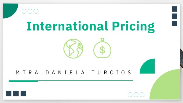international pricing | Genially