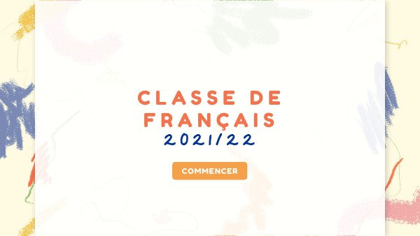 6,8,9e année Bienvenue