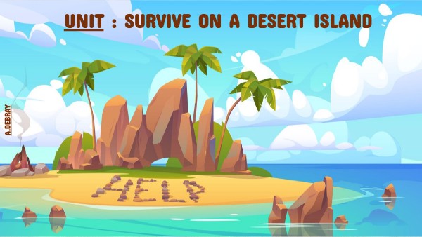 4C- Survive on a desert island | Genially