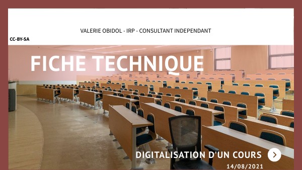 FICHE TECHNIQUE | Genially