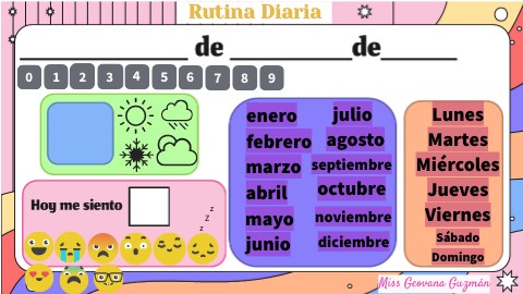 Rutina diaria | Genially