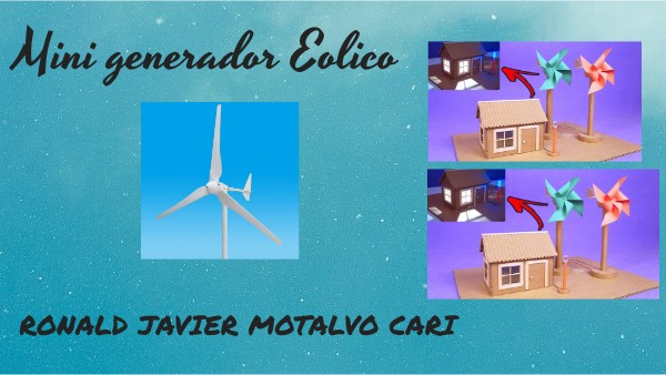 Mini Generador Eólico | Genially