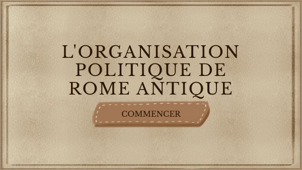 La Rome Antique
