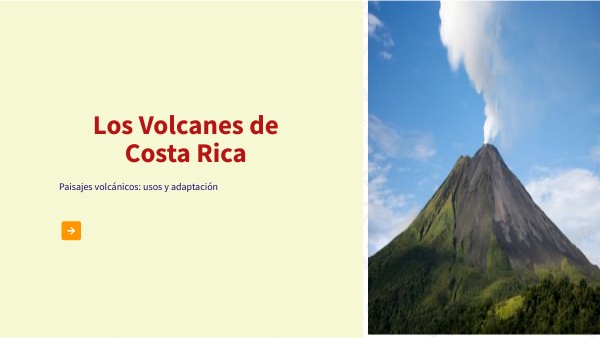 Los volcanes de Costa Rica | Genially