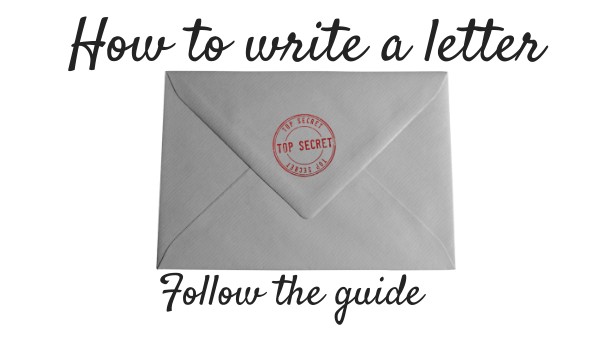 how to write a friendly unformal letter | Genially