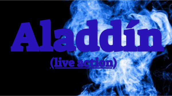 Aladdin (Live action) | Genially