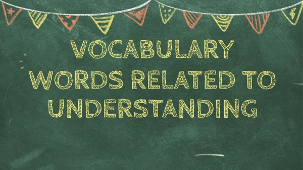 words related understanding