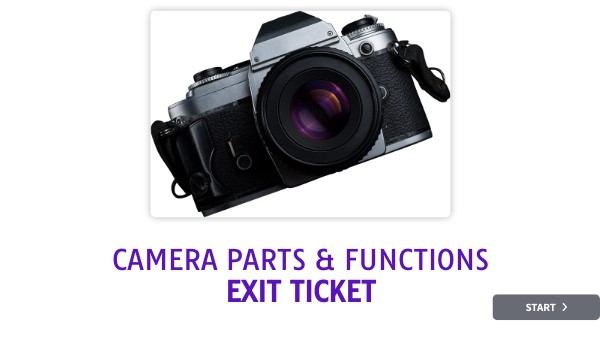 Camera Parts | Genially