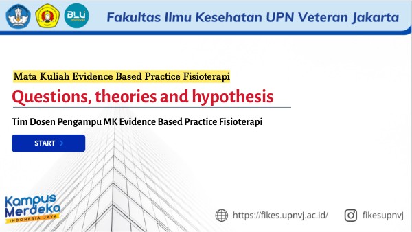 Pertemuan 4 Questions, Theories and Hypothesis