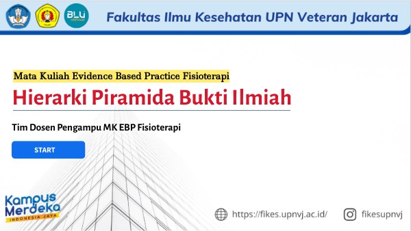 Pertemuan 2 - Hierarki Piramida Bukti Ilmiah | Genially