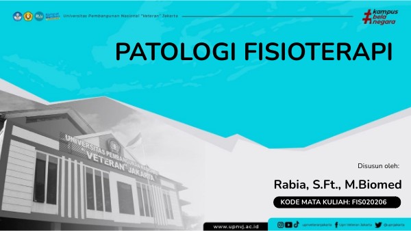 PATOLOGI FISIOTERAPI - RESPIRATORY DISORDER