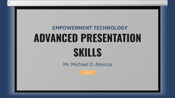 Advanced Presentation Skills