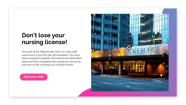 Don't lose your nursing license | Genially