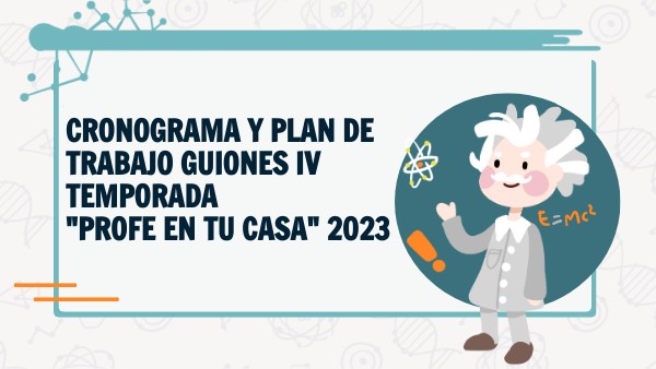 PRESENTACIÓN PROFE EN TU CASA | Genially