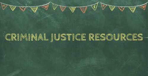 Thumbnail Criminal Justice Resources