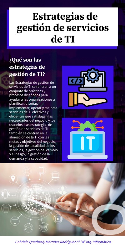 ESTRATEGIAS DE GESTION DE SERVICIOS DE TI