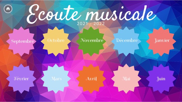 Rituel - écoute musicale 21/22 | Genially